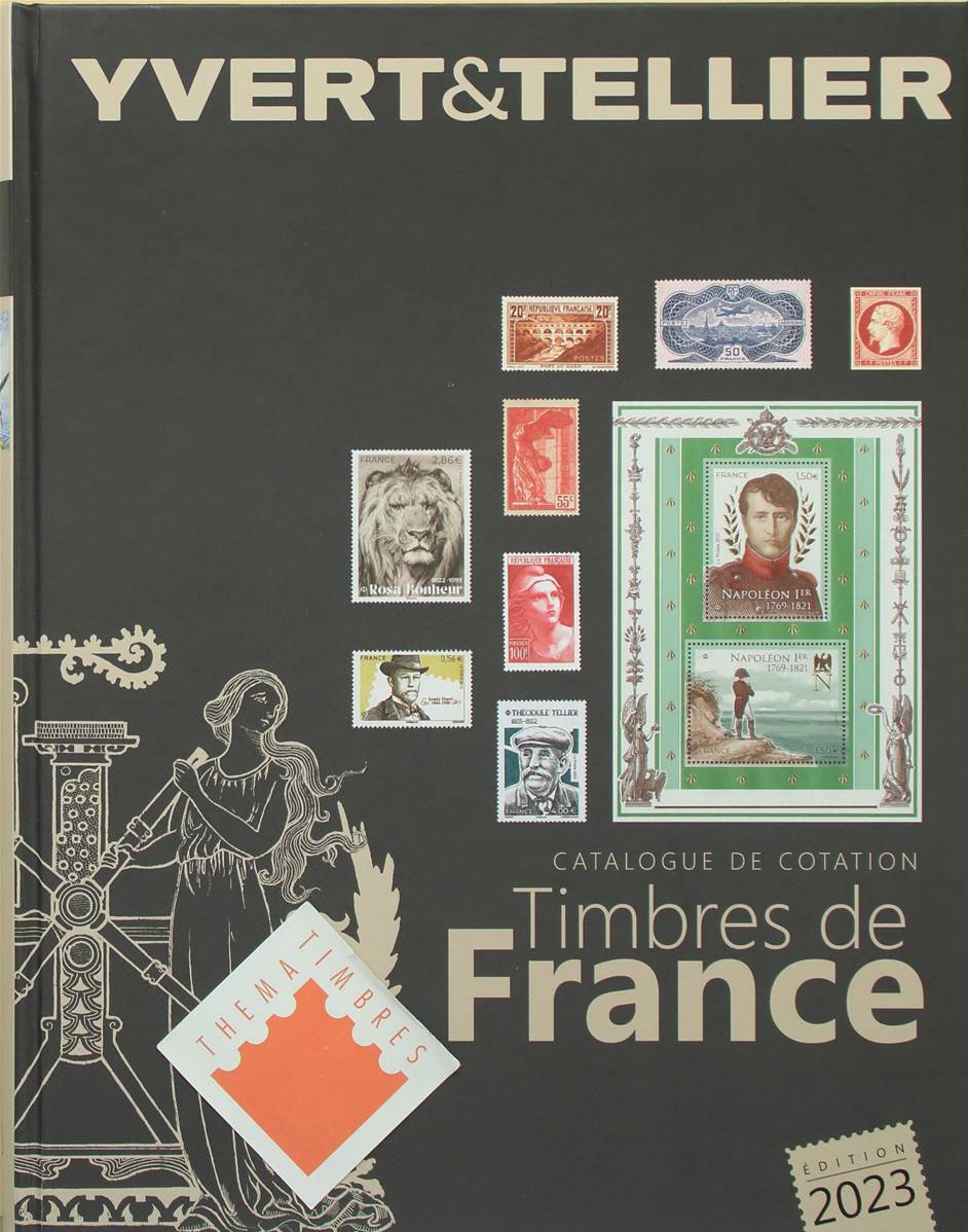 Catalogue Yvert et Tellier Timbres de France 2020